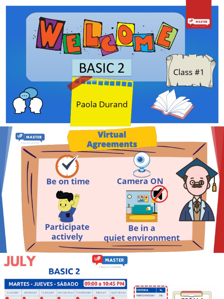 Basic 2 - Class 1 | PDF