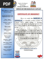 Barangay Resident Identification Card - Abella | PDF | Identity ...