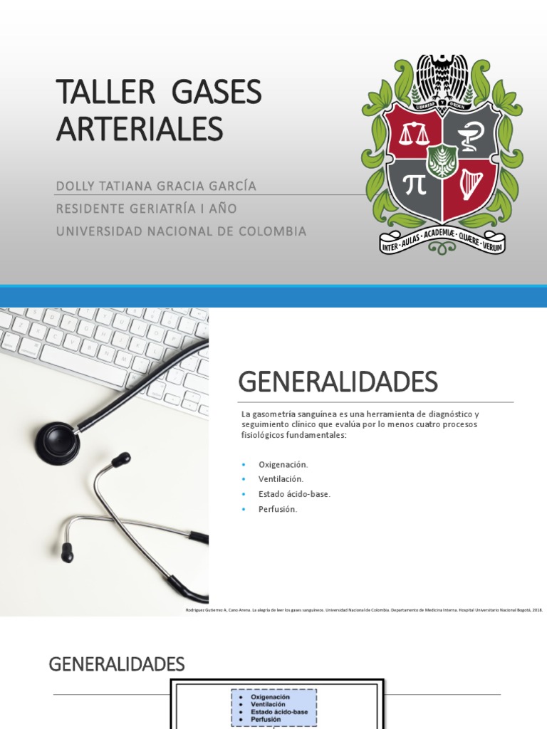Gases Arteriales | PDF | Fisiología | Especialidades Medicas