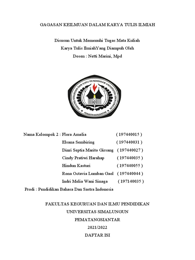 Panduan KTI untuk Mahasiswa | PDF | Seni & Disiplin Bahasa | Sains & Matematika
