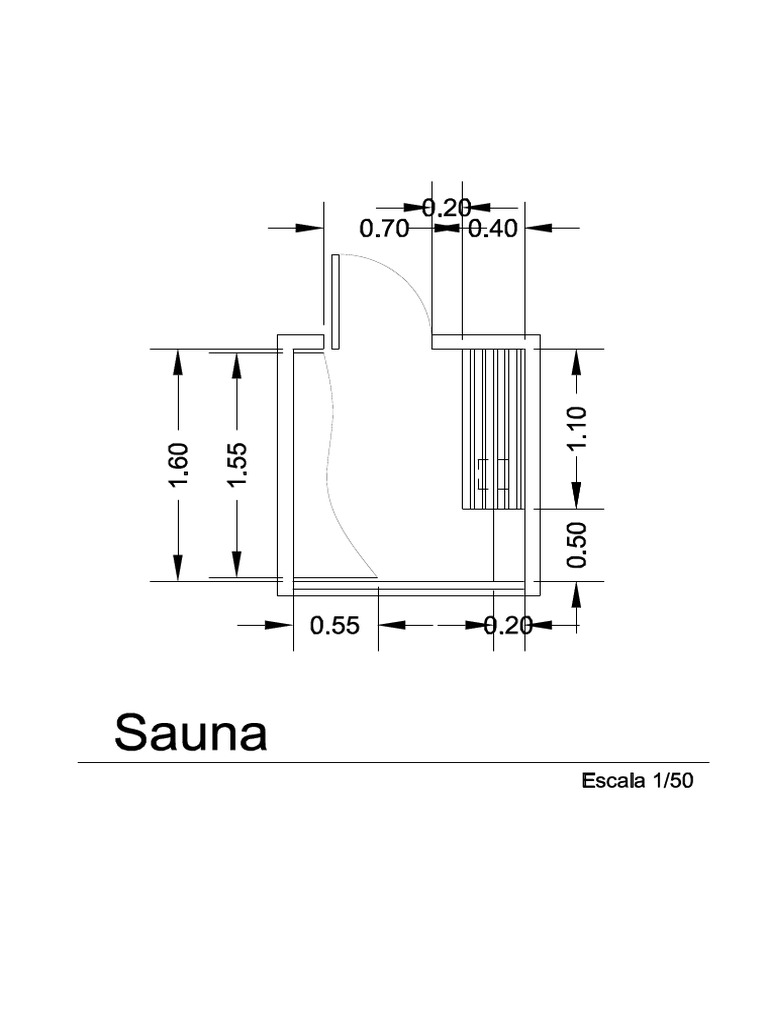Plano Sauna JCA | PDF Plano Sauna JCA | PDF