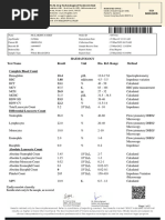 CBC Test Report Format Example Sample Template Drlogy Lab Report | PDF ...
