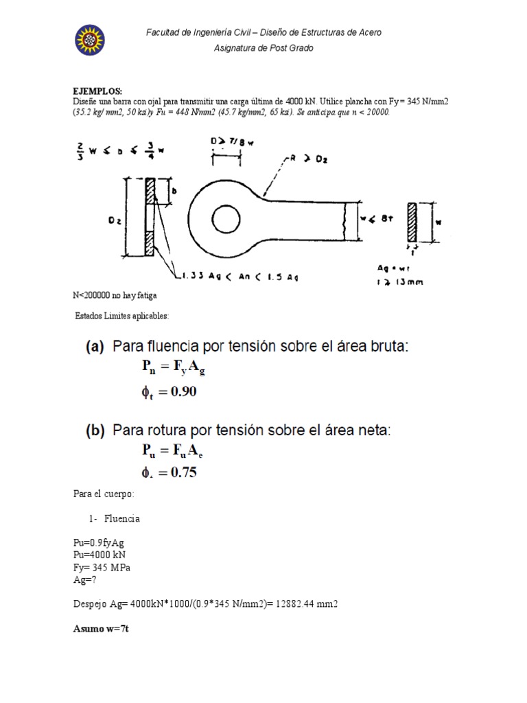Desarrollo Ejercicios | PDF | Pandeo | Ingeniería estructural