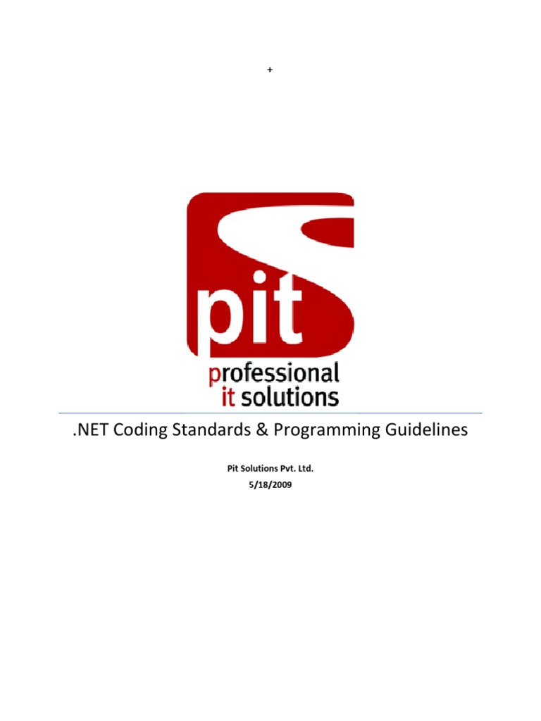 Dotnet Coding Standards V0p2 C Sharp Programming Language Integer 