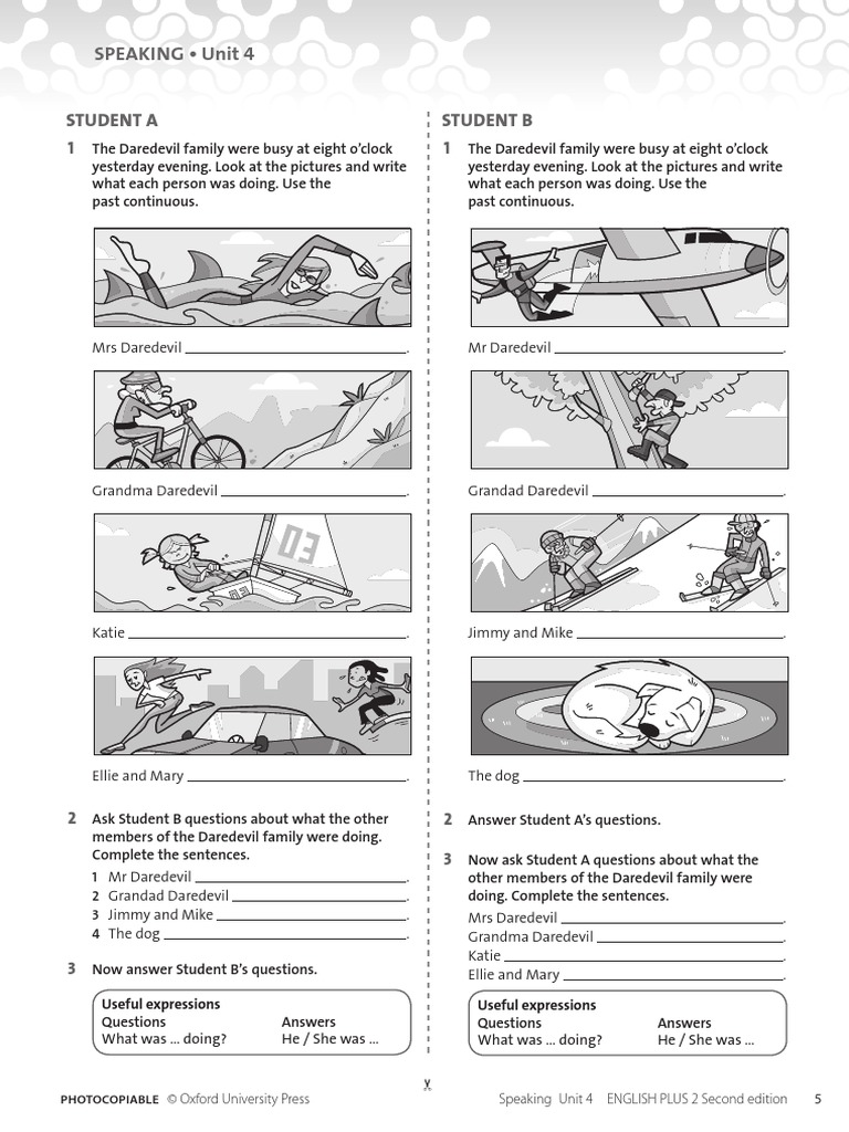 Unit 4 Speaking | PDF