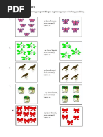 Grade 1 - Babala Worksheets | PDF