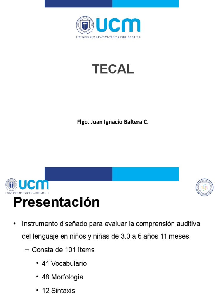 TECAL | PDF | Cognición | Ciencia cognitiva