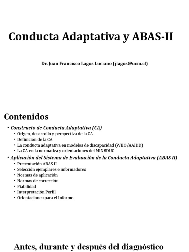 Abas Ii | PDF | Aprendizaje | Comportamiento