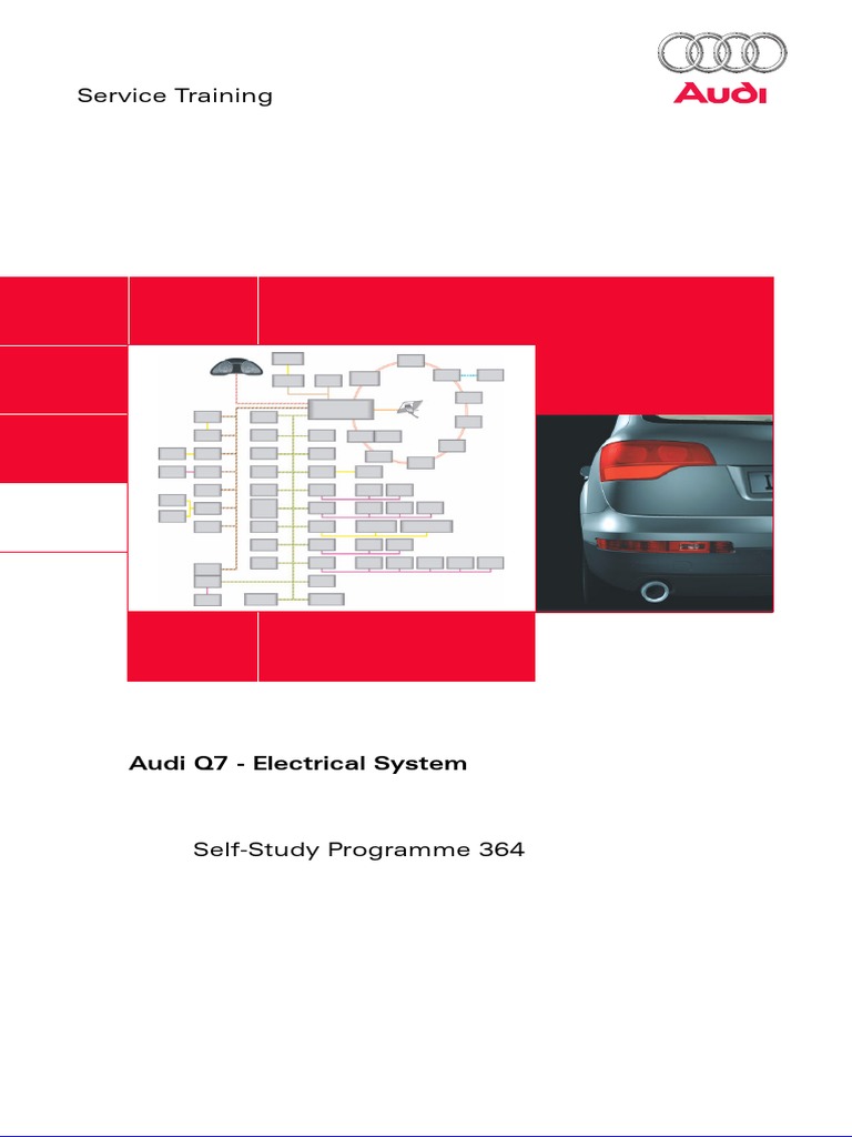 Audi SSP 364 Audi q7 Electrical System | PDF | Audi | Network Topology