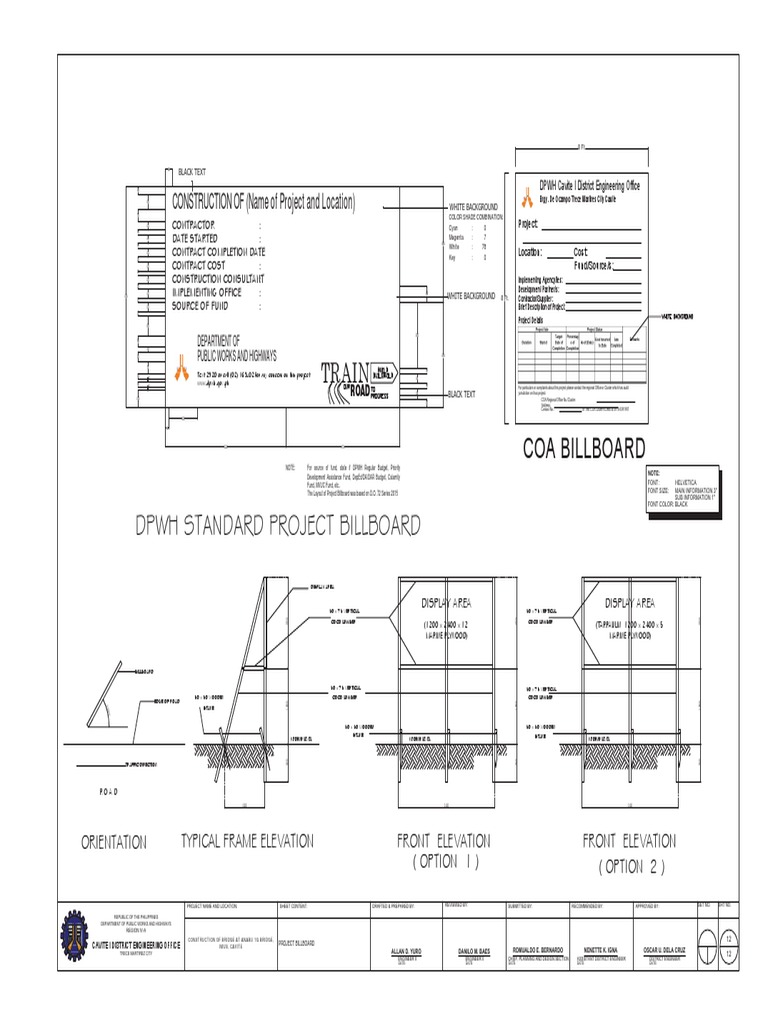 Anabu 1G Bridge Construction Details | PDF | Civil Engineering