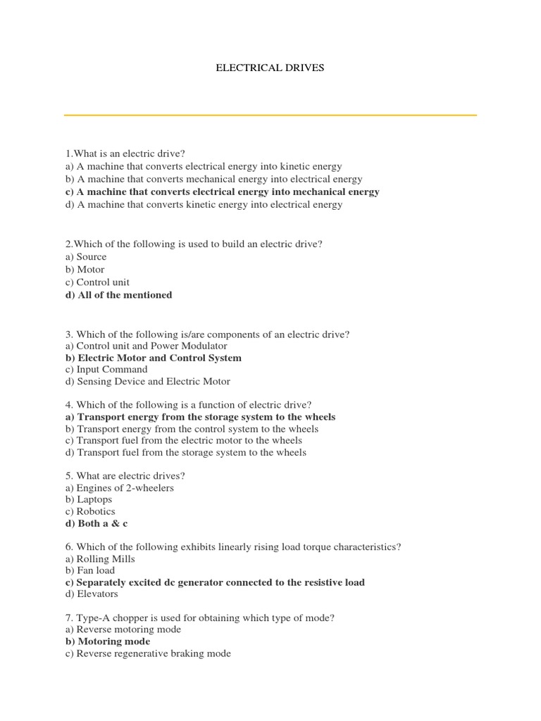 Electric Drive | PDF | Electric Motor | Alternating Current