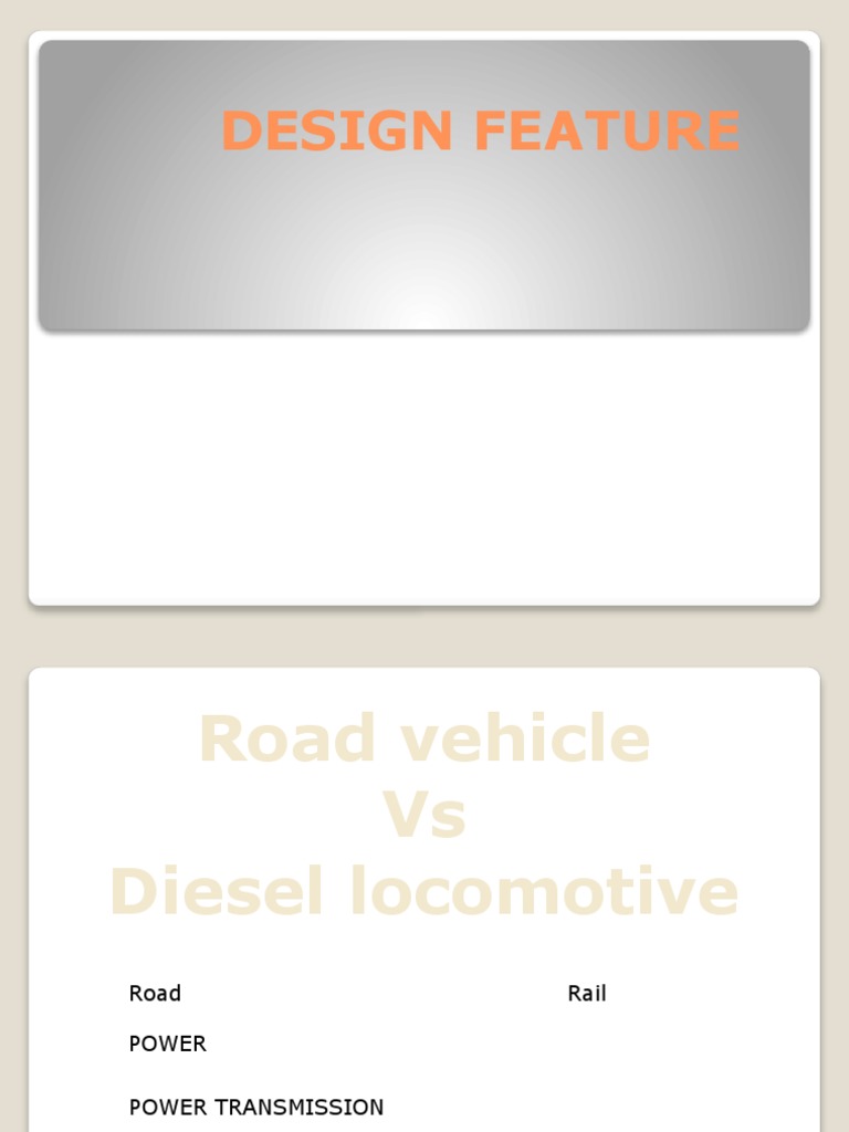 Design Feature | Download Free PDF | Engines | Direct Current