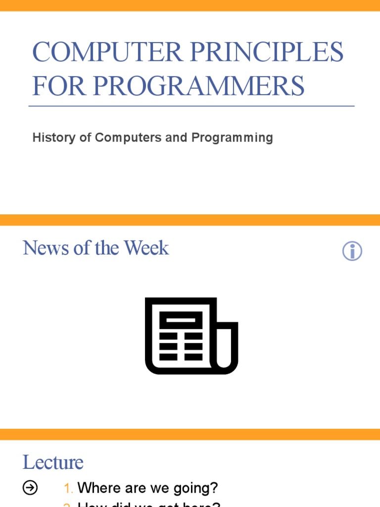 Cp4p History Of Computers And Programming Pdf Computer Programming Programming 
