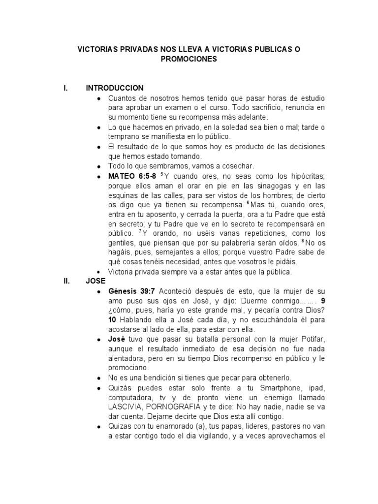 Victorias Privadas Nos Lleva A Victorias Publicas o Promociones | PDF ...