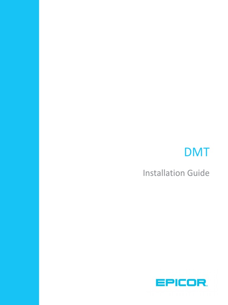 DMT InstallGuide | PDF | Computing | Computer Science