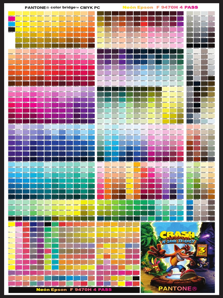 Paleta de Colores CMYK para Imprimir | PDF | Métodos y materiales de ...