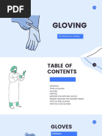 Open and Closed Gloving Techniques | PDF | Health Care | Clinical Medicine