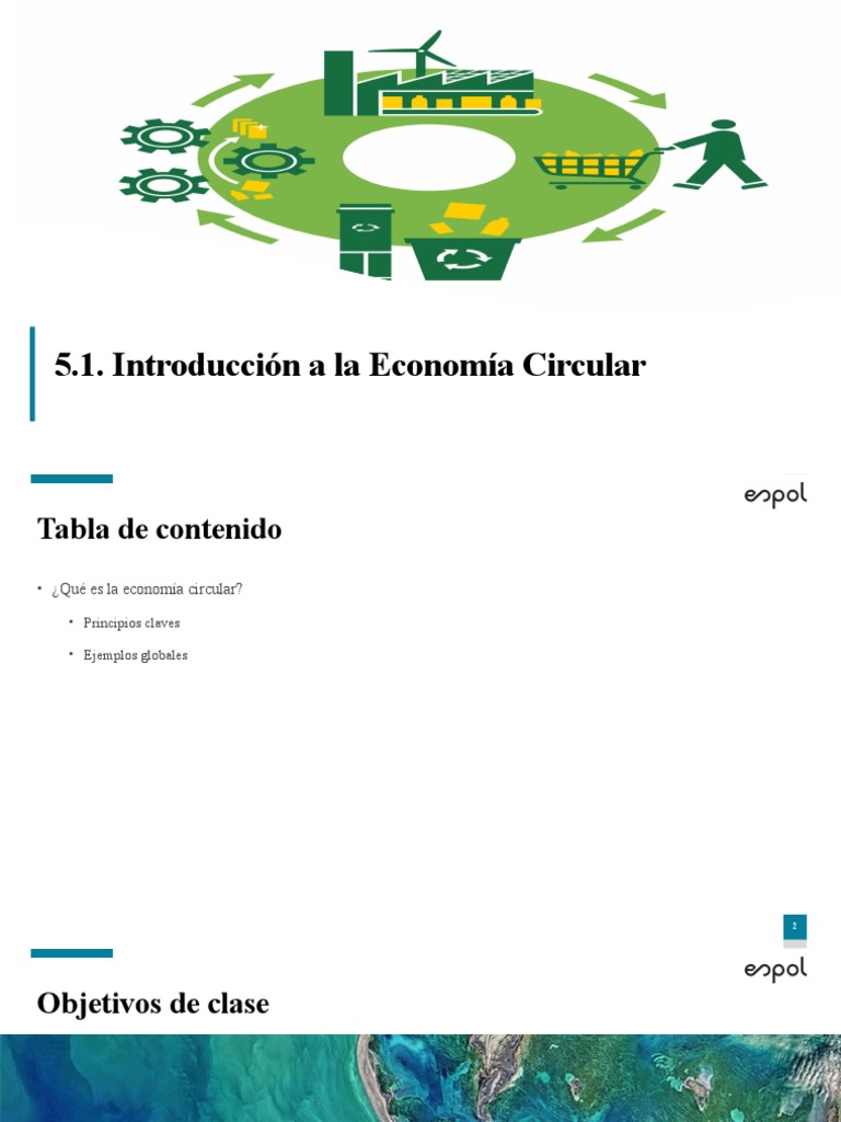 5.1. Introducción Economía Circular PAOII | PDF | Residuos | Reciclaje
