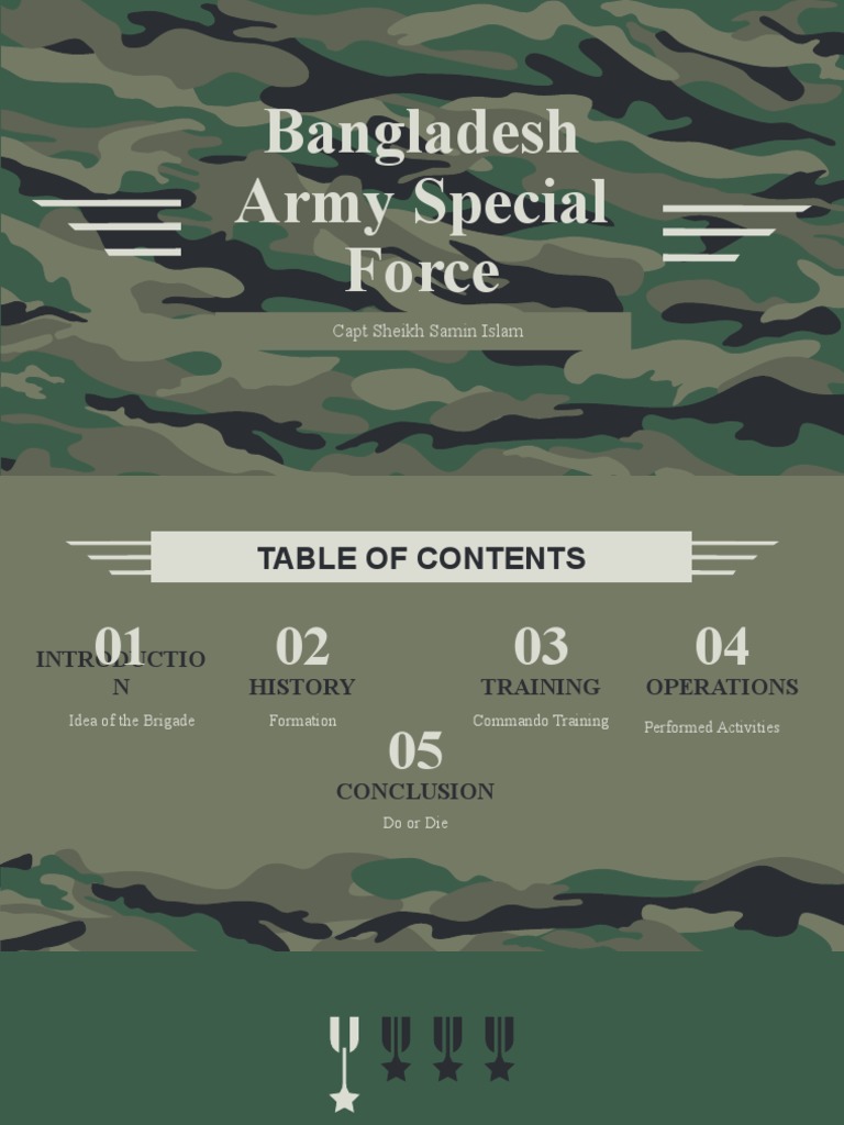 Bangladesh Army Commando Force Overview | PDF | Special Forces ...