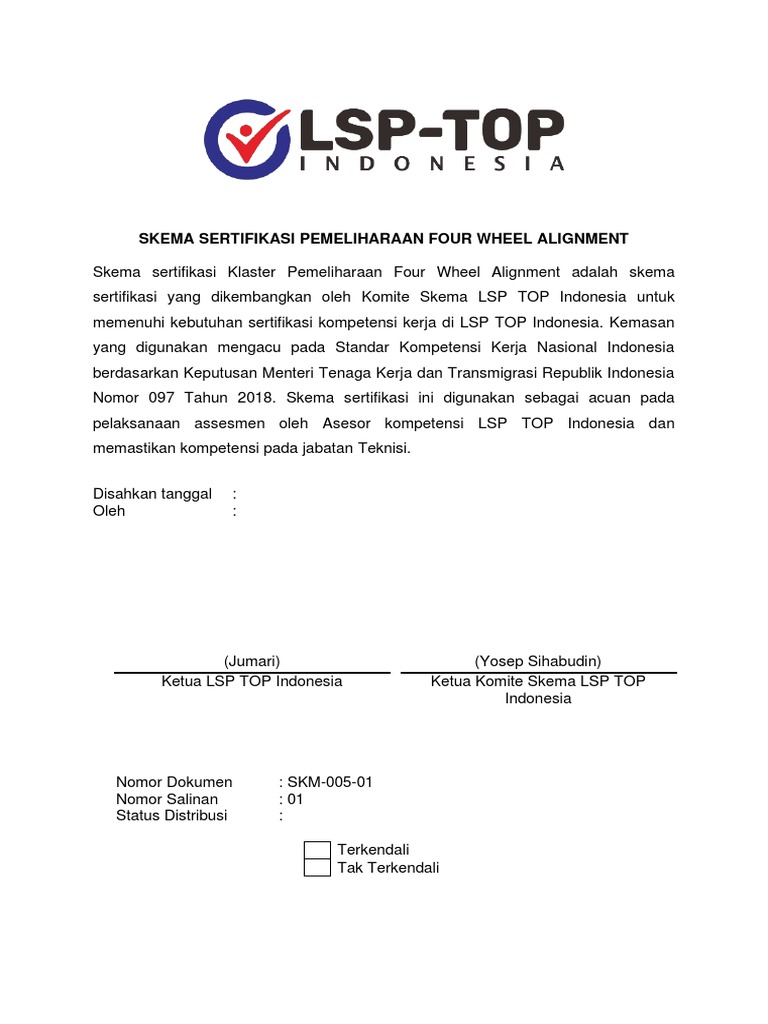 SKM-349-005.2 Four Wheel Aligment | PDF | Komputer | Teknologi & Rekayasa