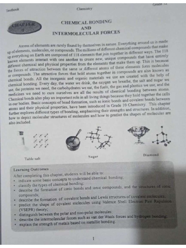 Grade 12, Chapter 1 | PDF