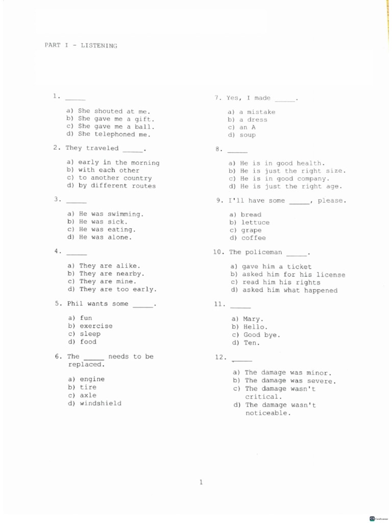 ALCPT Form 111 | PDF