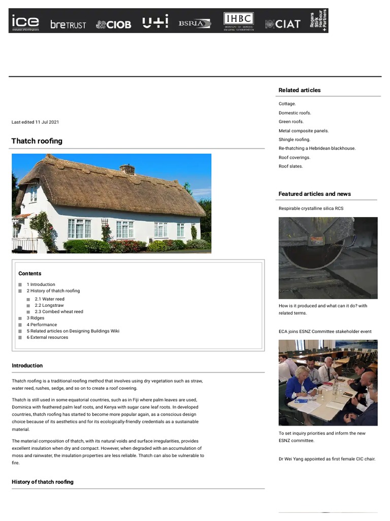 Thatch Roofing - Designing Buildings | PDF | Architectural Design ...