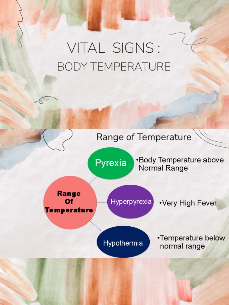 Vital Signs: Body Temperature | PDF