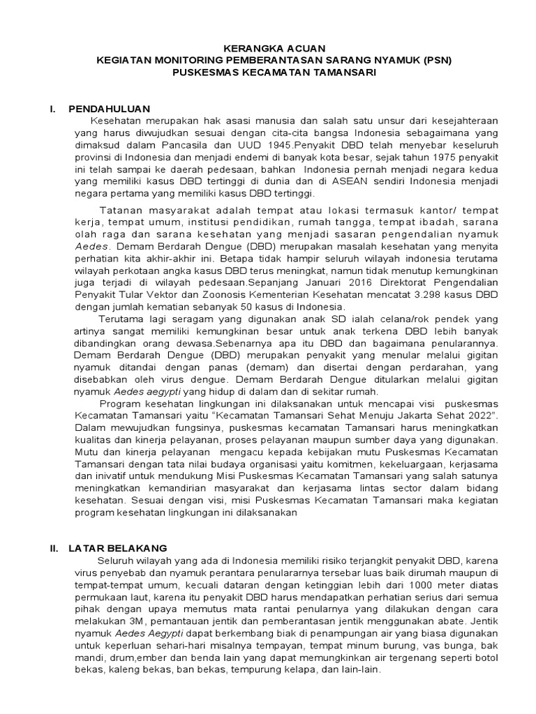 Kak Monitoring PSN | PDF