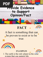 ENGLISH 6 - Q1 - W1 - Mod2 - Identifying Fact or Nonfact | PDF ...