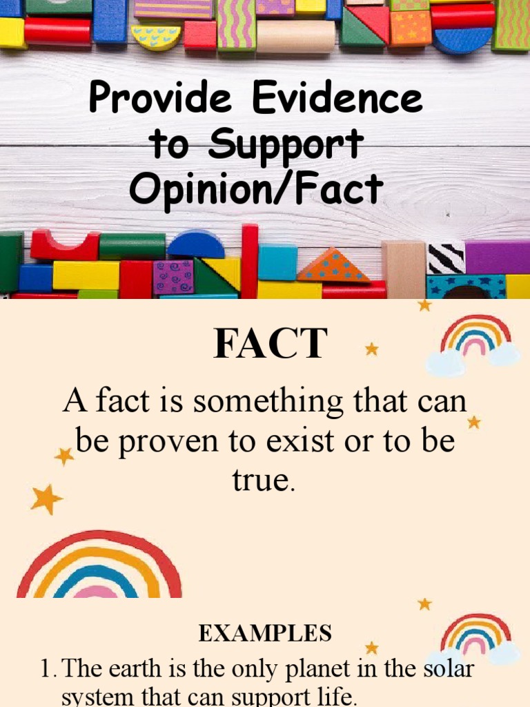Provide Evidence To Support Opinion | PDF | Travel