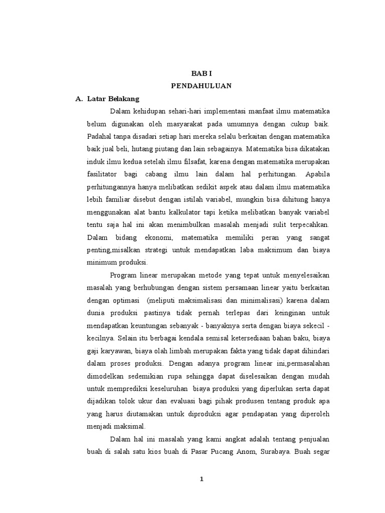 Makalah PROLIN | PDF