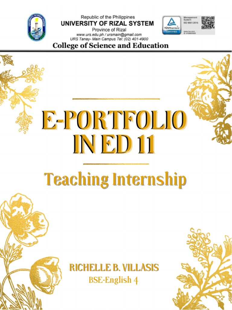 E Portfolio | PDF | Reading Comprehension | Learning