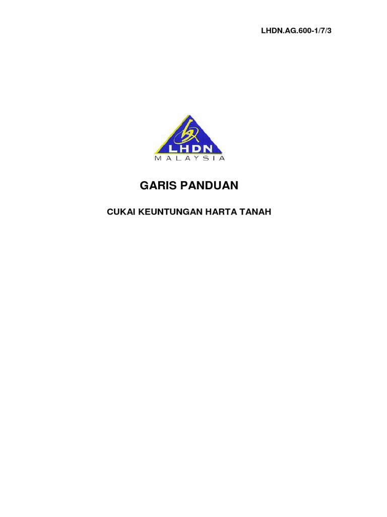 Garis Panduan CKHT 20230106 | PDF