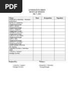 RA 11261 Form 1 - Barangay Certification | PDF