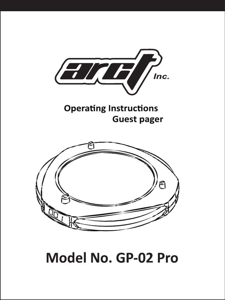 GP 02 Pro Instruction | PDF