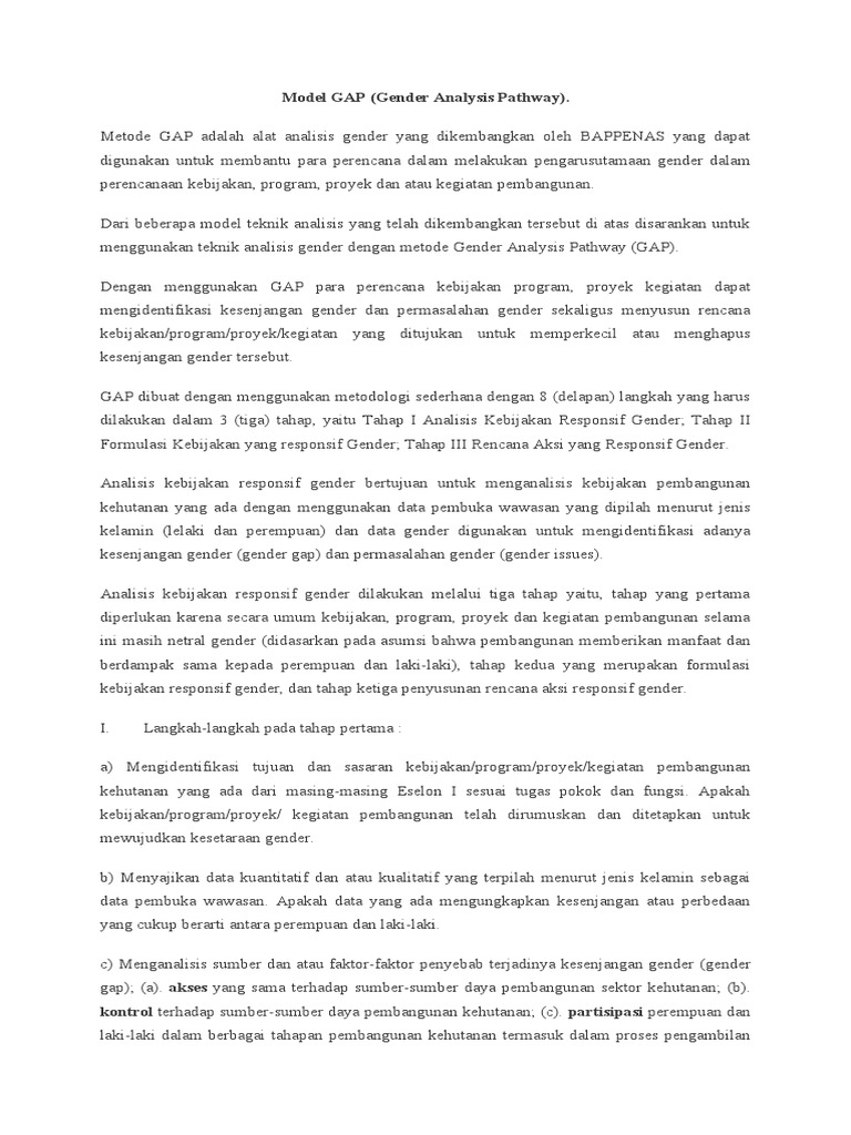 Contoh Format GAP Dan GBS Dp3akb Jabar | PDF | Ilmu Sosial ...