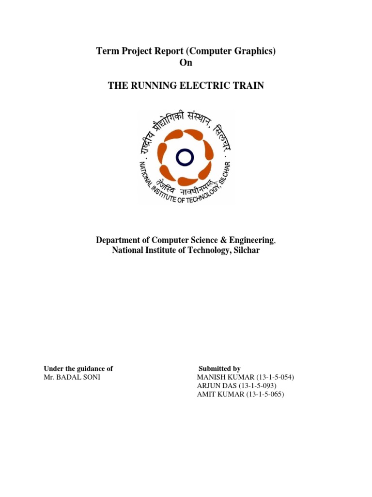 Dokumen - Tips - Computer Graphics Project The Running Train | PDF ...