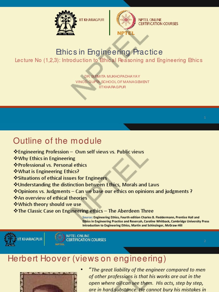 Lecture Slide Ethics | PDF | Utilitarianism | Confidentiality