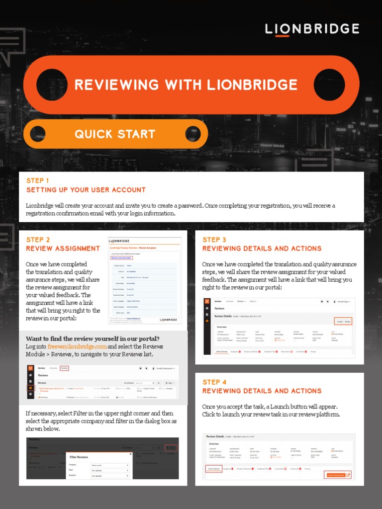 Lionbridge Review Process Guide | PDF | Login | World Wide Web