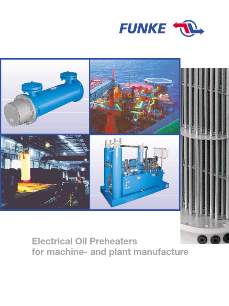 FUNKE Brochure Oil Preheater | Download Free PDF | Heat Exchanger ...