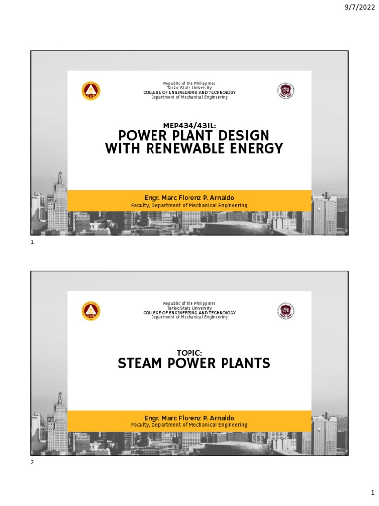 Lecture 2 | PDF | Steam | Steam Engine