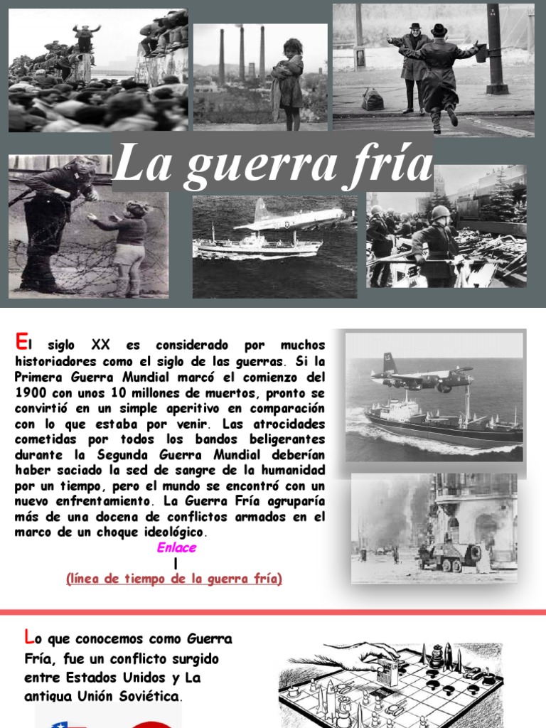 La Guerra Fría | PDF | Guerra Fría | Unión Soviética