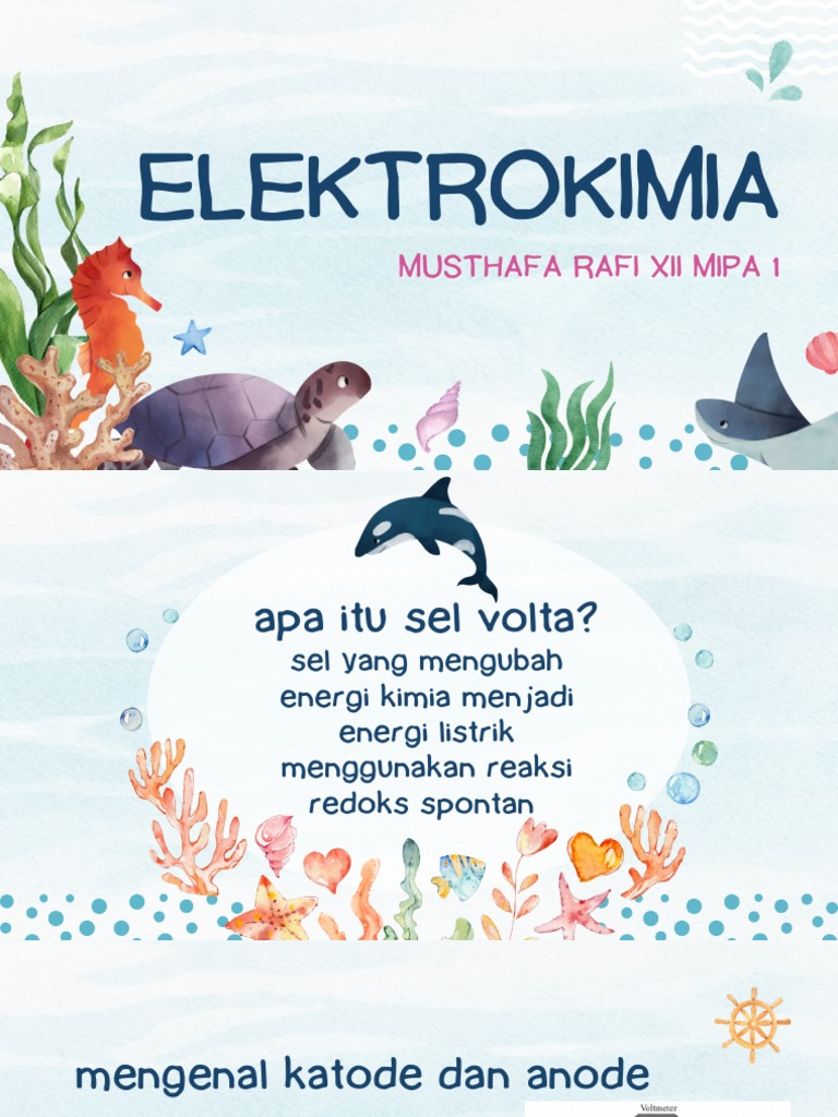 Bahan Ajar Kimia Bab Elektrokimia | PDF | Sains & Matematika