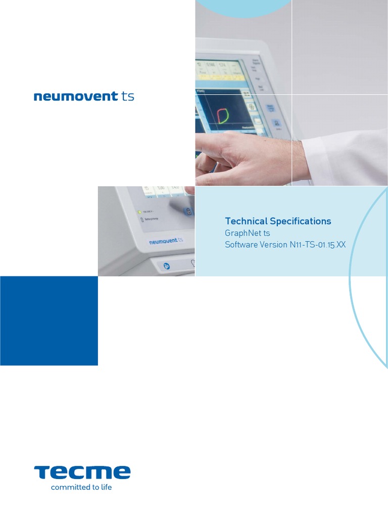 Technical Specifications Neumovent TsSW15 (3) | PDF | Medical Device ...