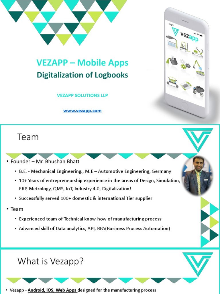 Digitalization of Shop floor Log books | PDF | Mobile App | Enterprise ...