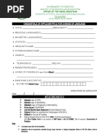 Proforma For Registration | PDF | Publishing | Newspapers