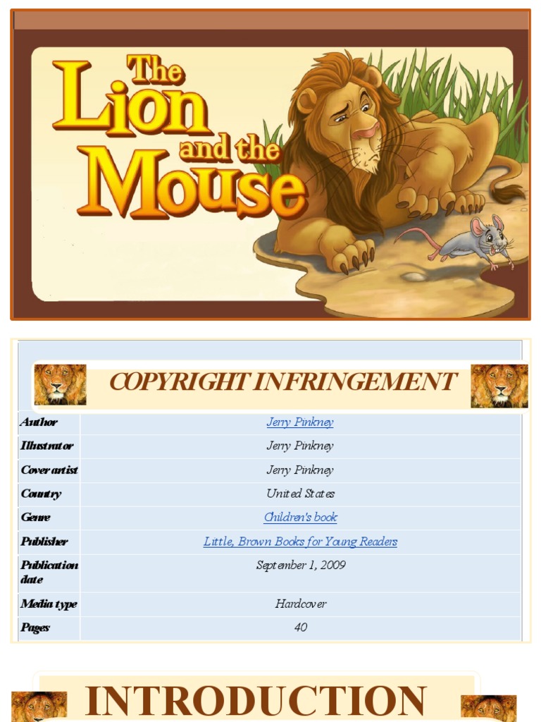 The Story Lion & Mouse | PDF