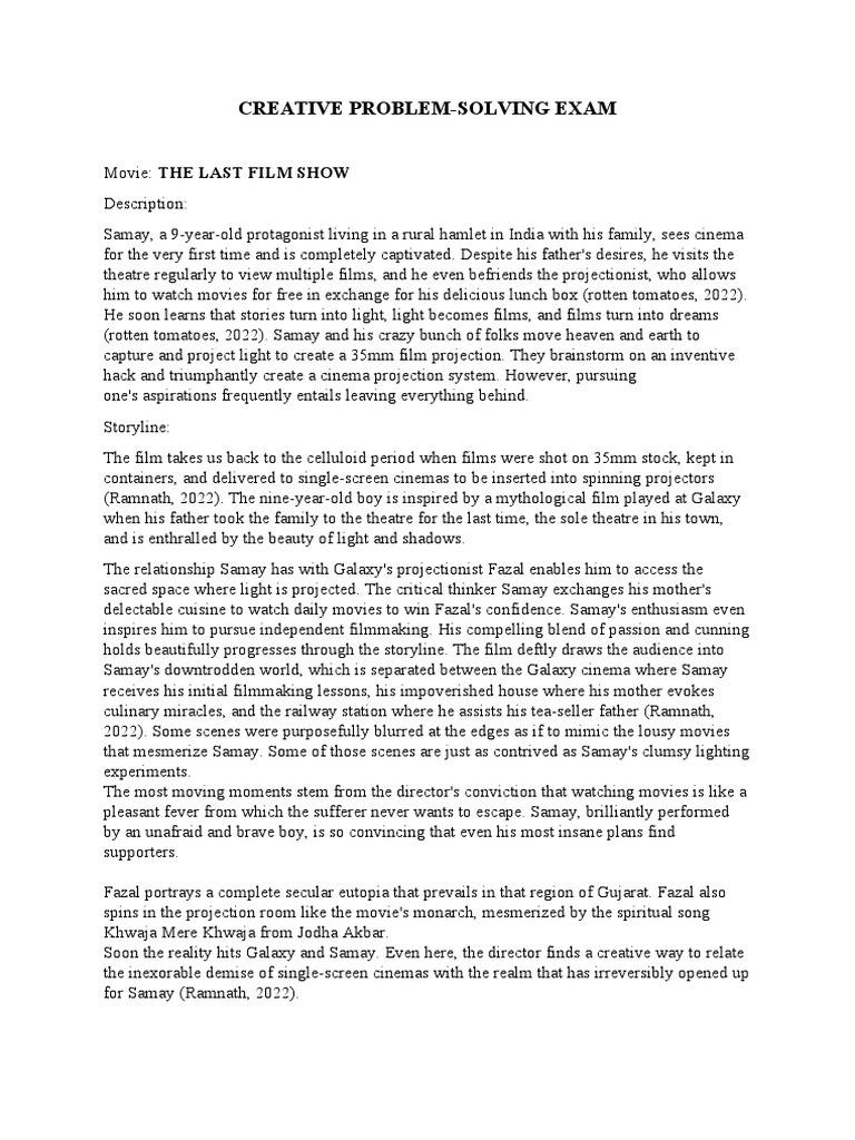 Creative Problem Solving | PDF | Thought | Creativity