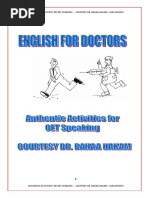 Common Medical English Verbs List | PDF | Wellness